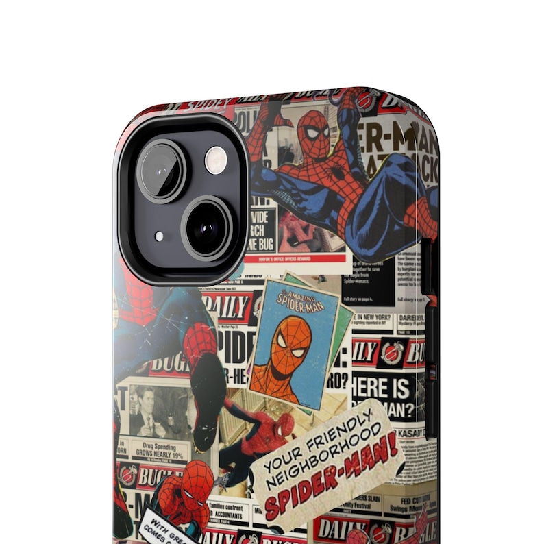Spider-man Case Superheroes iPhone Case Phone Cover for iPhone 15 14 13 ...