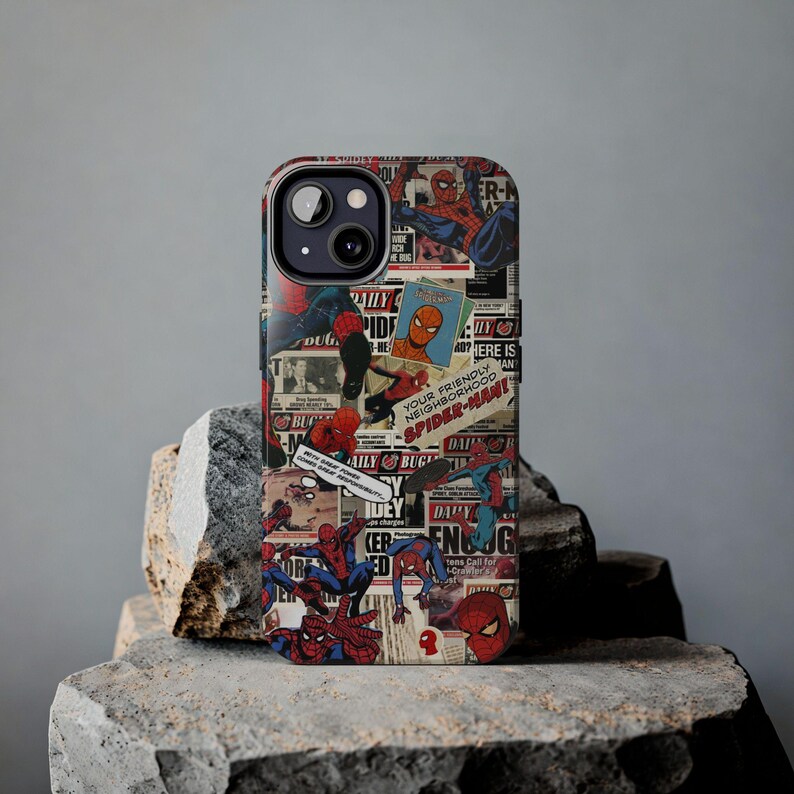 Spider-man Case Superheroes iPhone Case Phone Cover for iPhone 15 14 13 ...