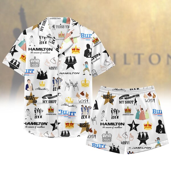 Hamilton Pajamas - Etsy