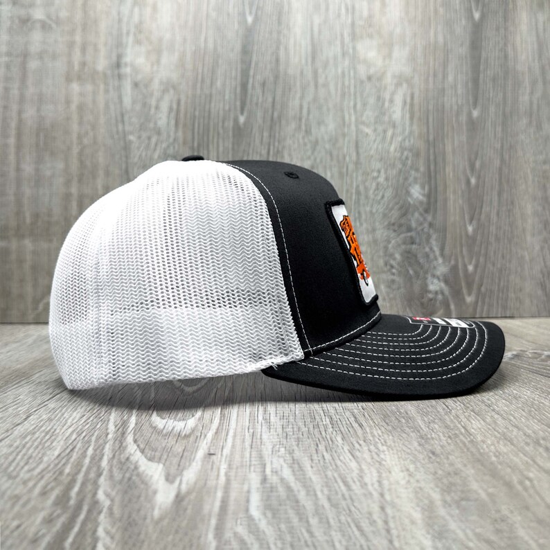 Dukes of Hazzard Trucker Hat on Black With White Mesh Richardson 112 ...