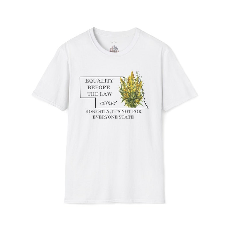 Nebraska State Outline With State Flower, Motto, Est. Year - Etsy