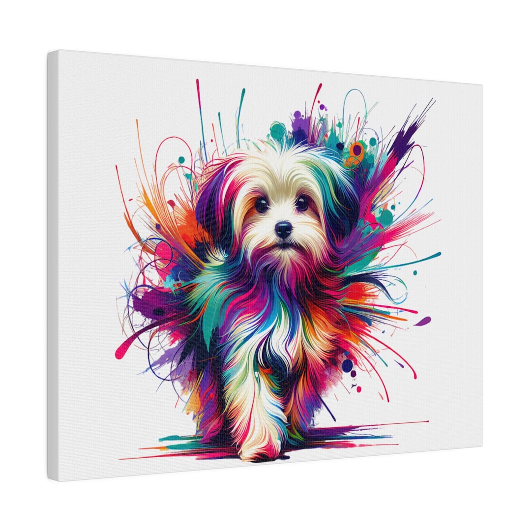Maltipoo Dog Art | Maltipoo Canvas | Maltipoo Wall Art | Maltipoo Dog ...