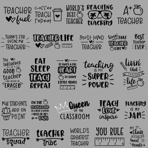 Primary School Svg, Teacher Svg, Students Svg, School Bundle, Teacher ...