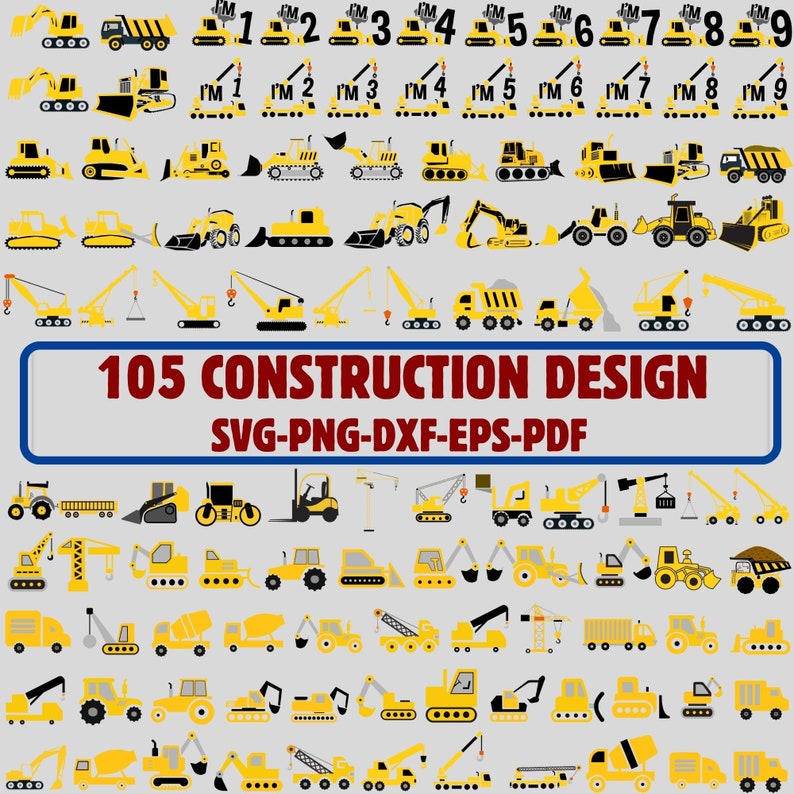 Construction Svg, Construction Clipart,layered Construction, Dumb Truck ...
