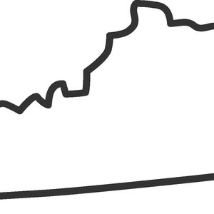 US States SVG | Kentucky State SVG | Commercial Use America Chart ...