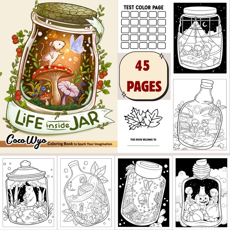 Coloring Pages,coco Wyo Coloring Books,cozy and Bold Book,colofing Book ...