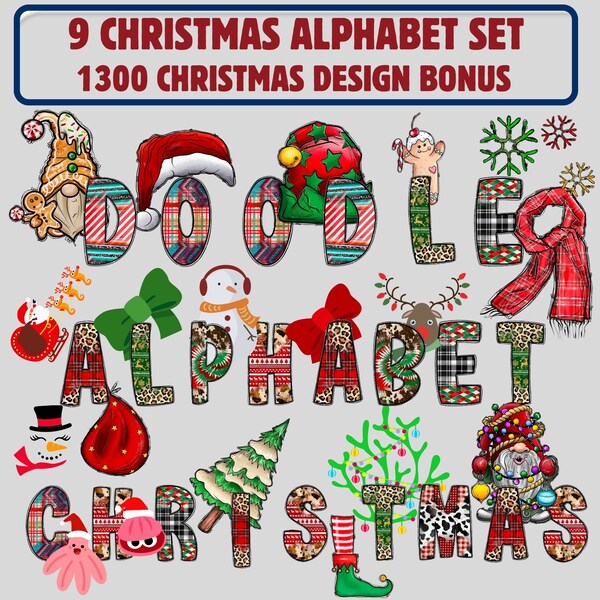 Doodle Alphabet - Etsy