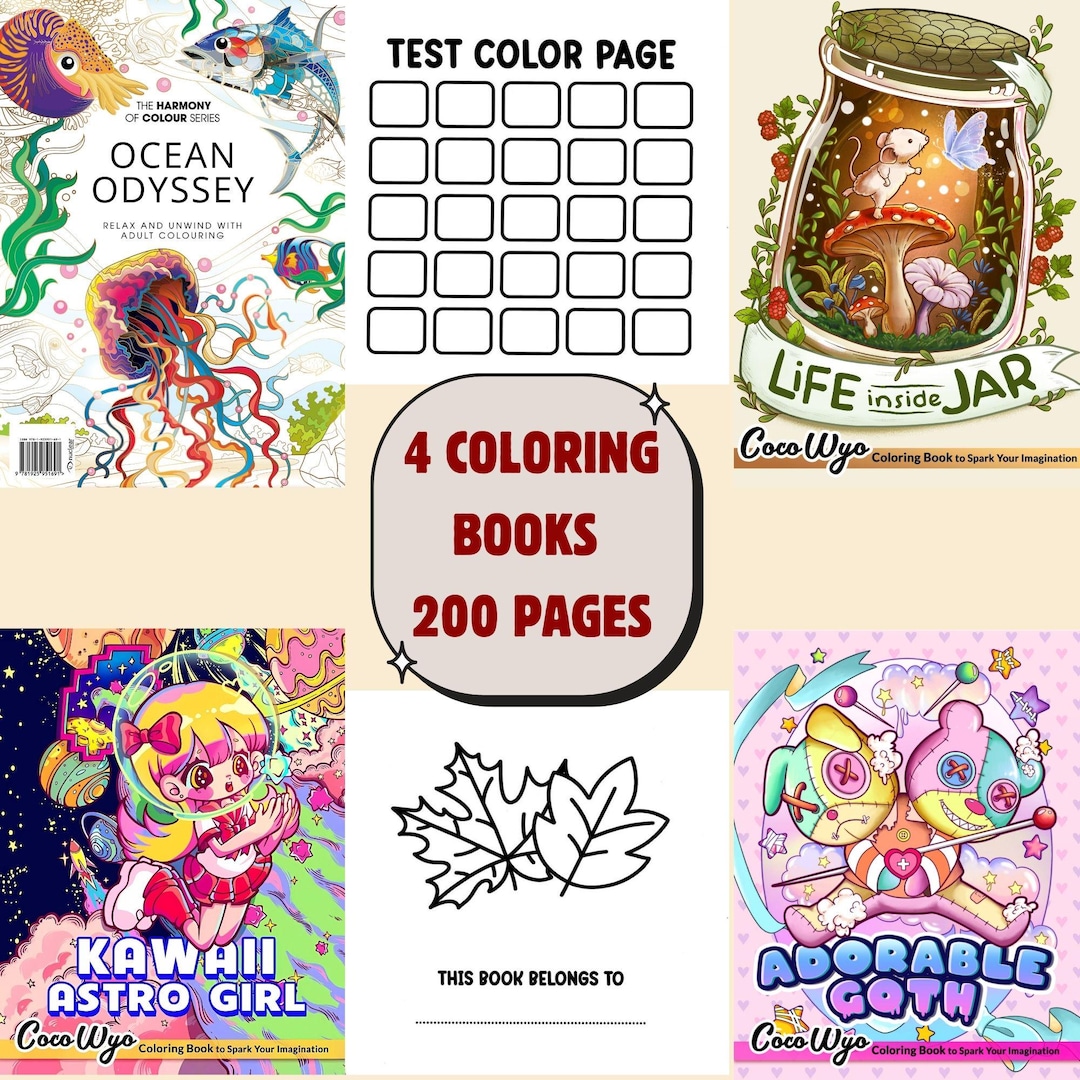 Coloring Pages,coco Wyo Coloring Books,cozy and Bold Book,colofing Book ...