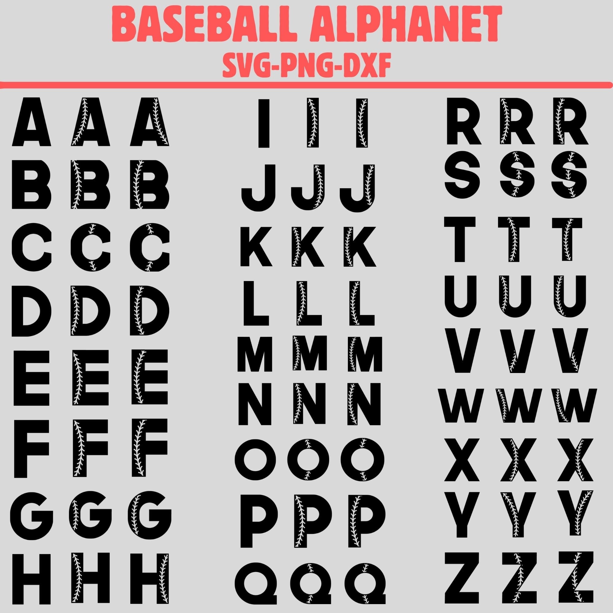 Baseball Font Svg, Varsity Font SVG, Jersey Font Svg, Sports SVG ...
