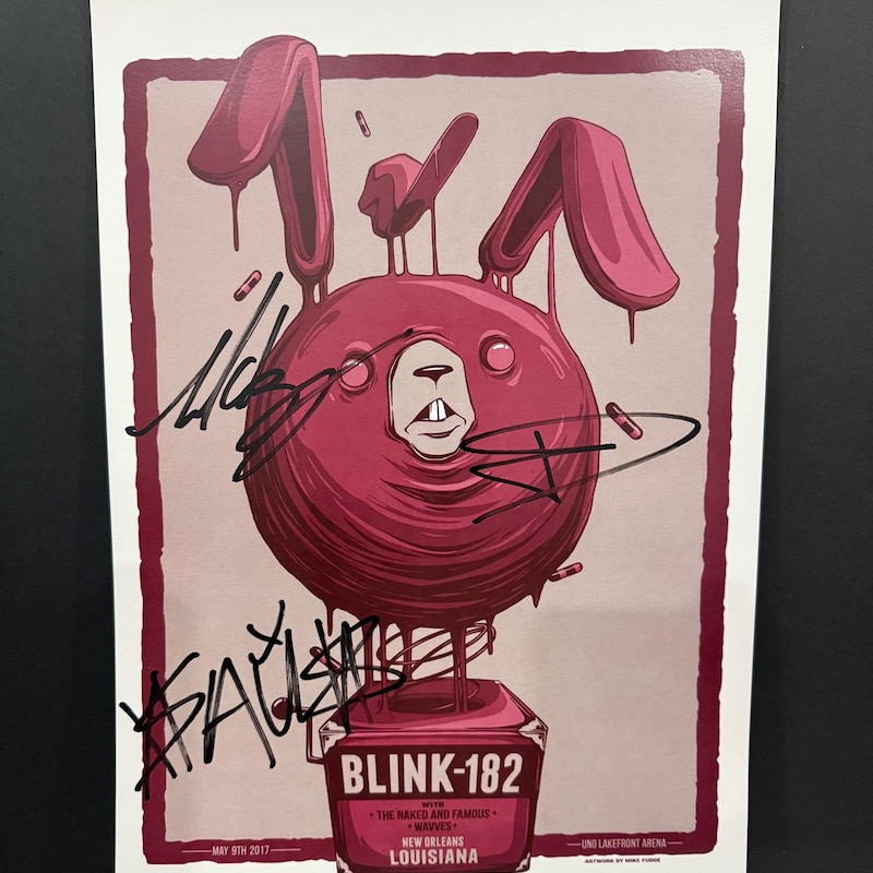Blink 182 Poster - Etsy