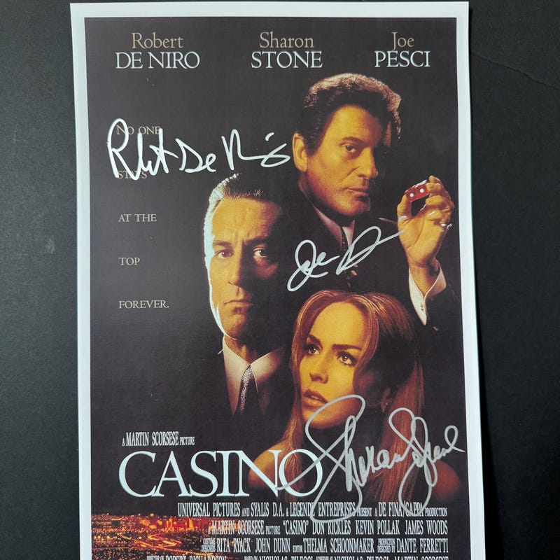 Robert De Niro Autograph - Etsy