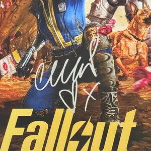 Fallout, Signed Poster, Autographed by Ella Purnell, Walton Goggins ...