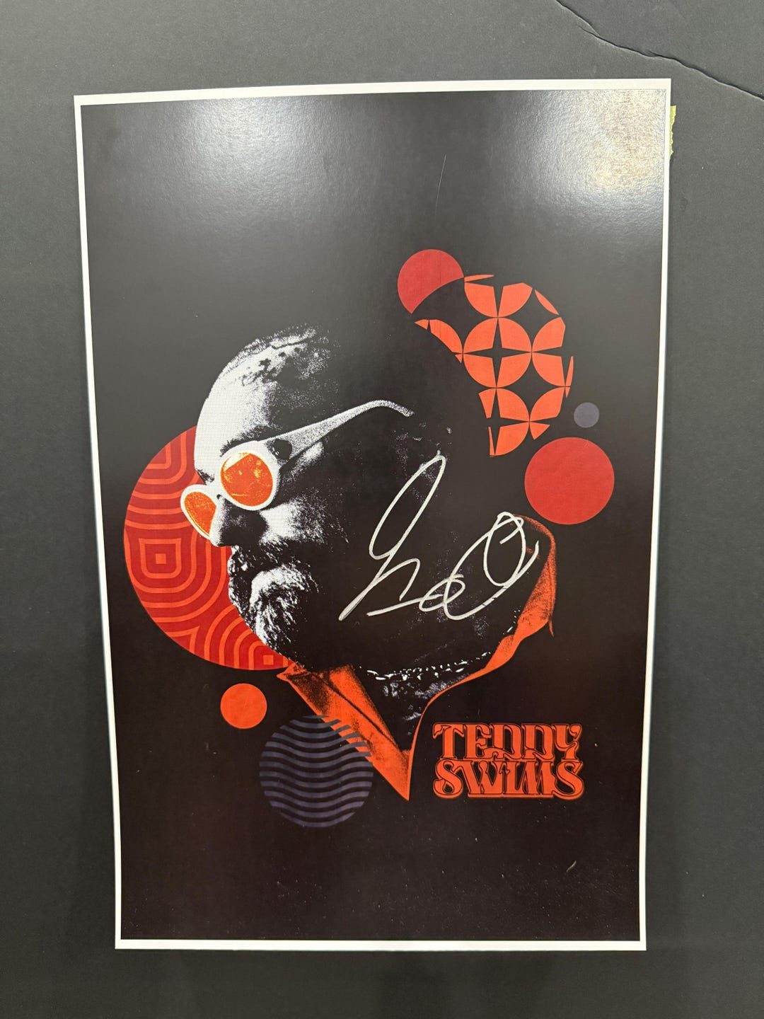 Teddy Swims, Signed Poster Autograph by Teddy Swims COA - Etsy