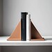 Modern Rounded Bookend | 3d Printed - Etsy