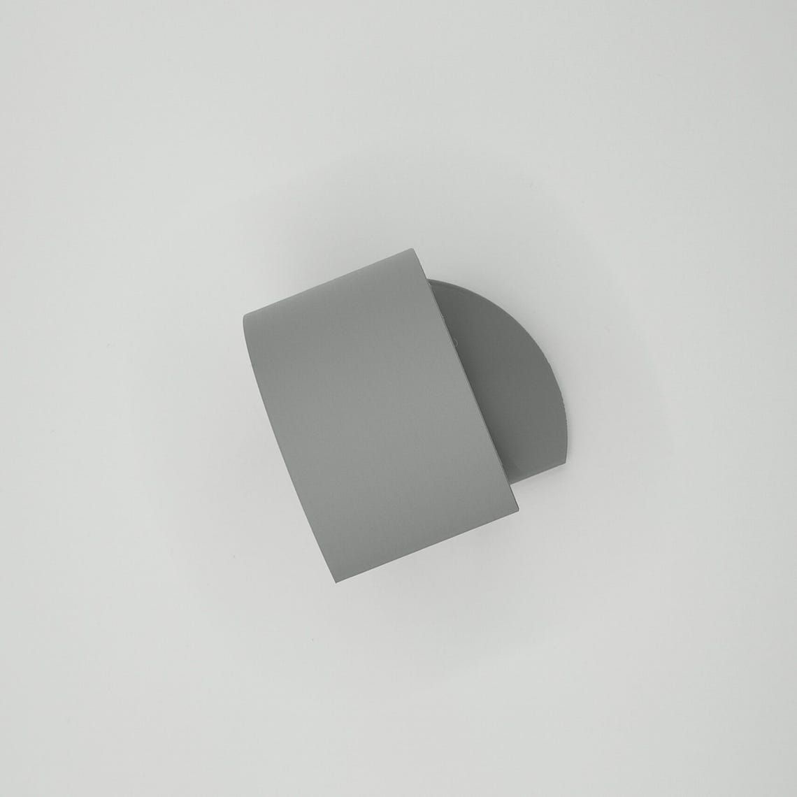 Modern Rounded Bookend | 3d Printed - Etsy