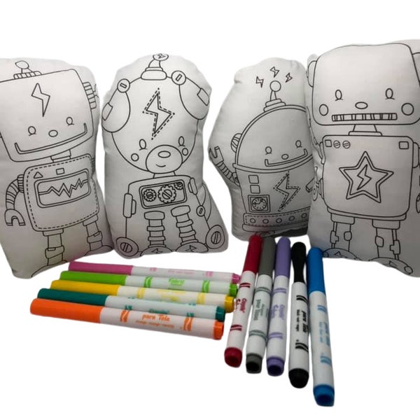 Robot Plush - Etsy