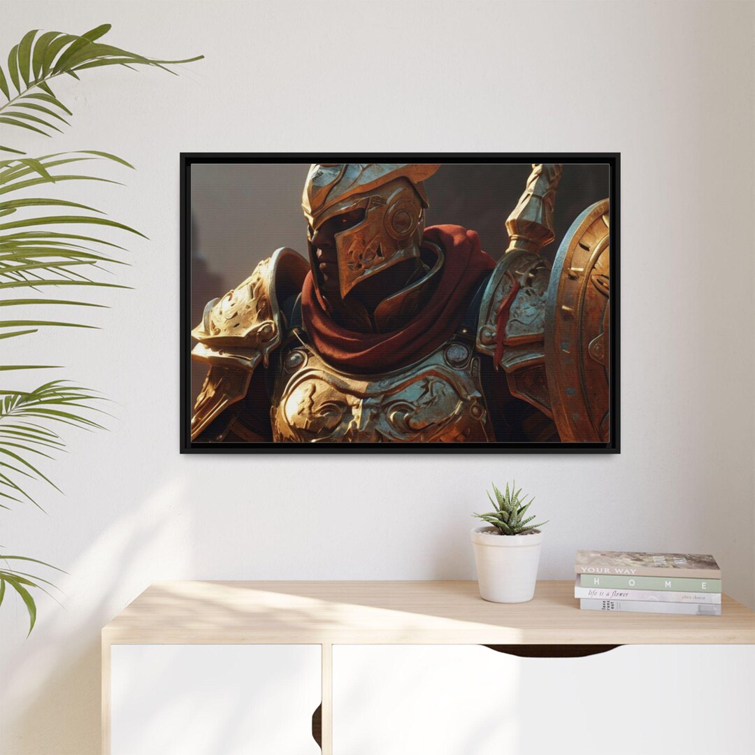 Matte Canvas Dota 2 Heroes AI Photos for MOBA Video Game Fans, Black ...