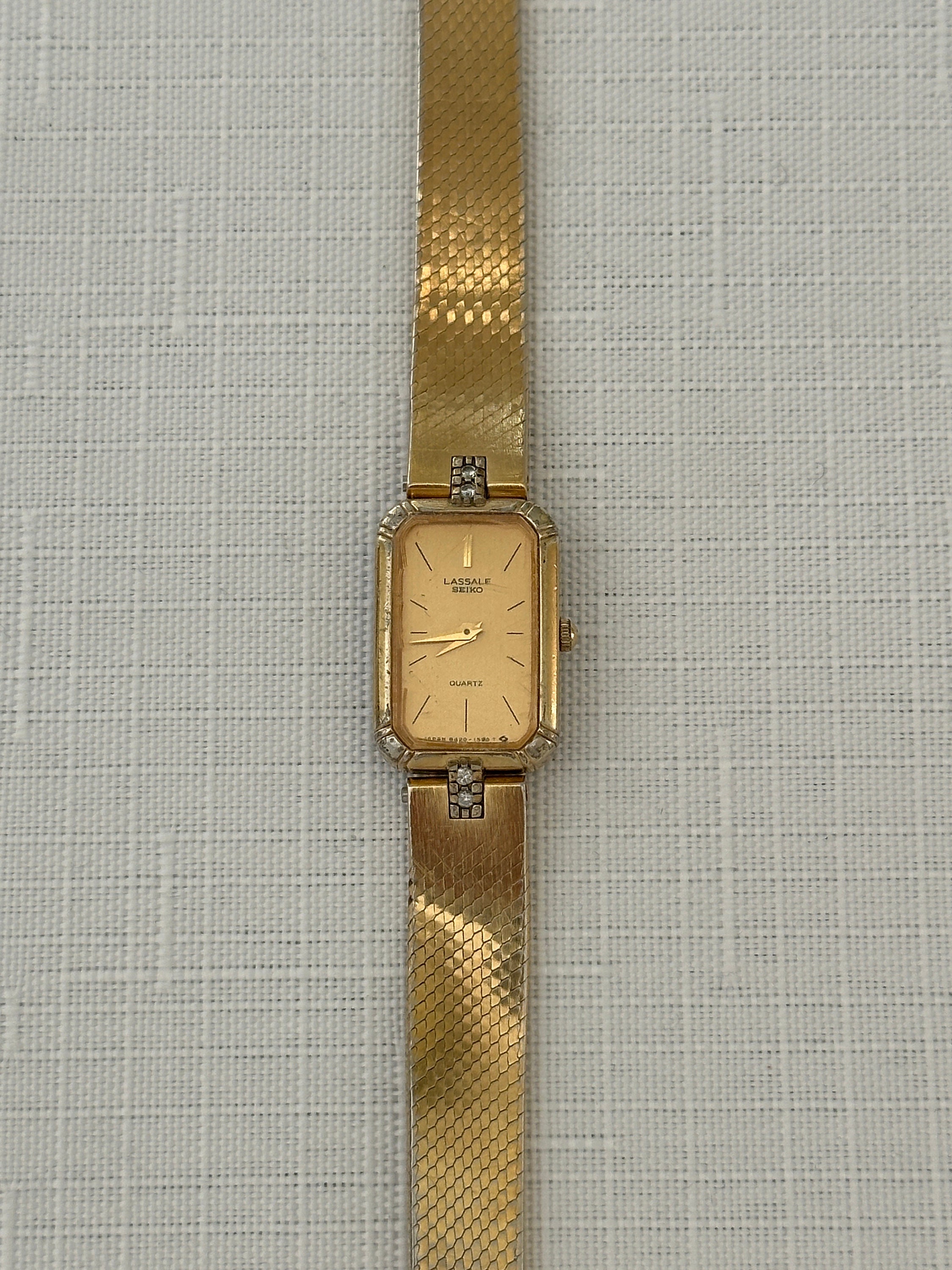 Vintage Ladies Gold Seiko Lassale Watch - Etsy