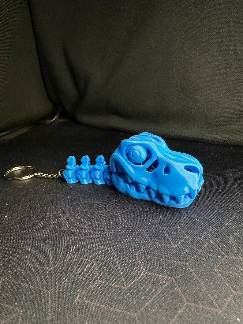 3d Printed T-rex Keychain - Etsy
