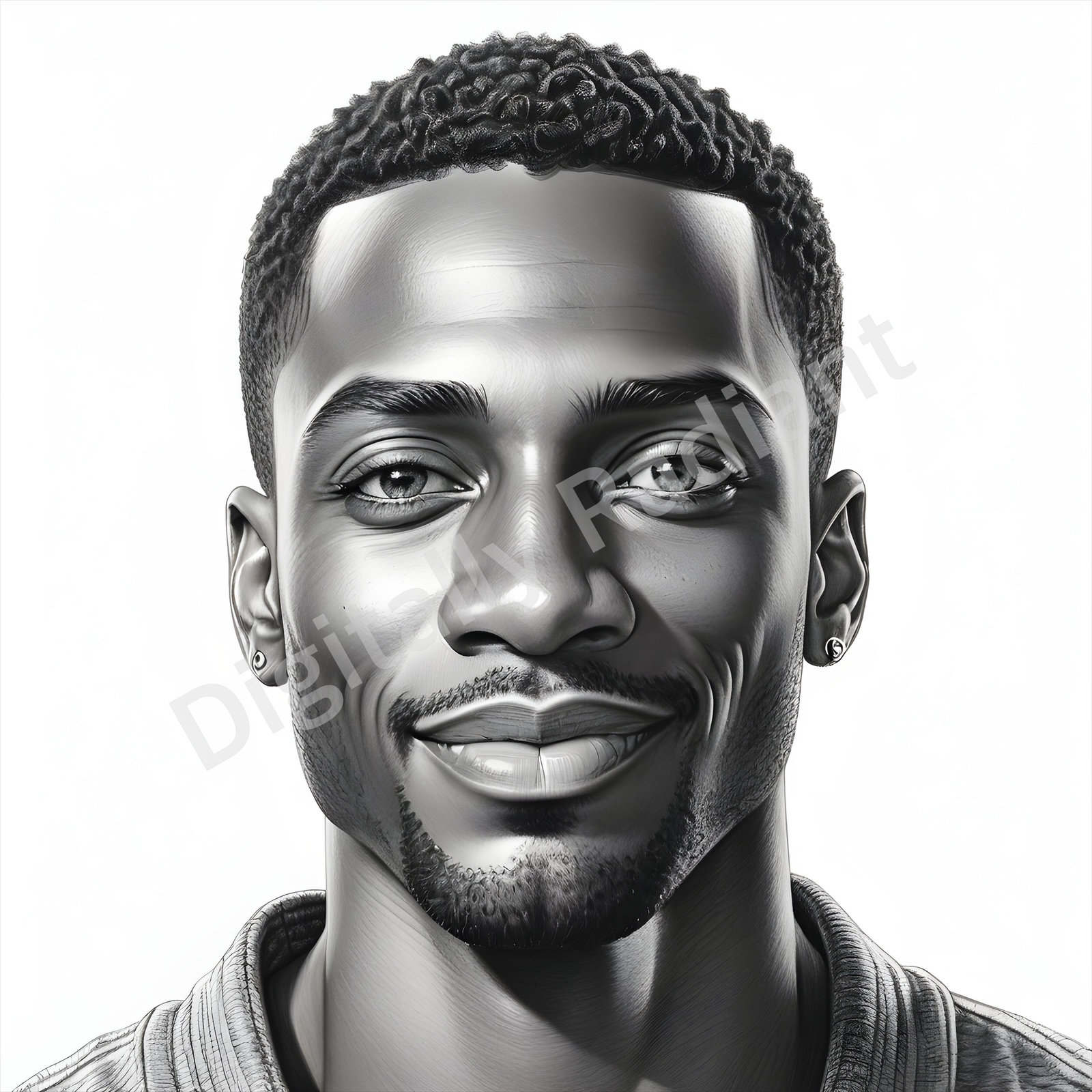 10 Handsome Black Men Pencil Drawing Black and White Images Ethnic ...