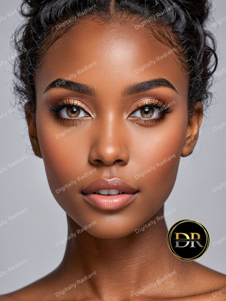 Black Female Model Black Woman Headshot Female Cover Model Woman ...