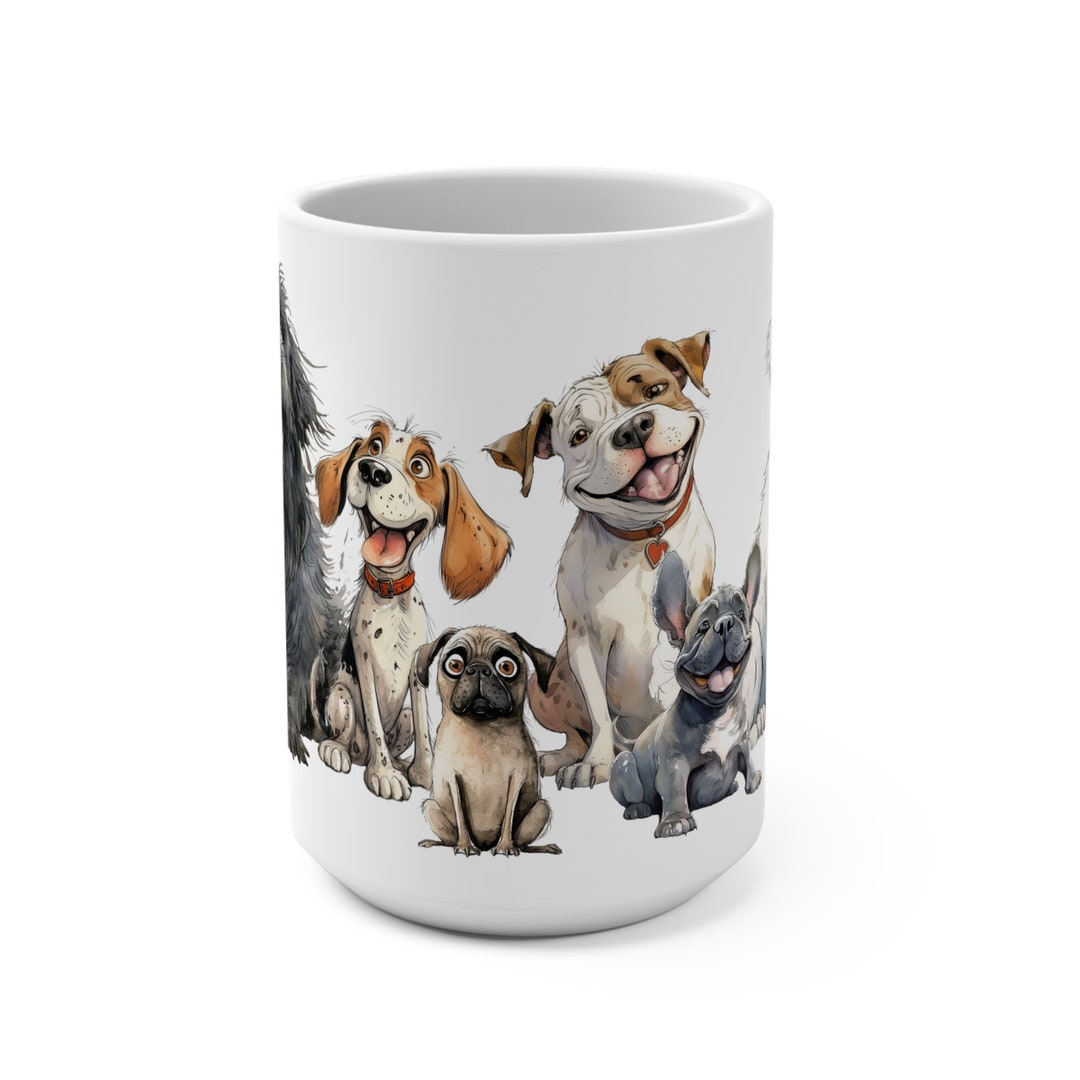 Funny Dogs 2 Mug 15oz - Etsy