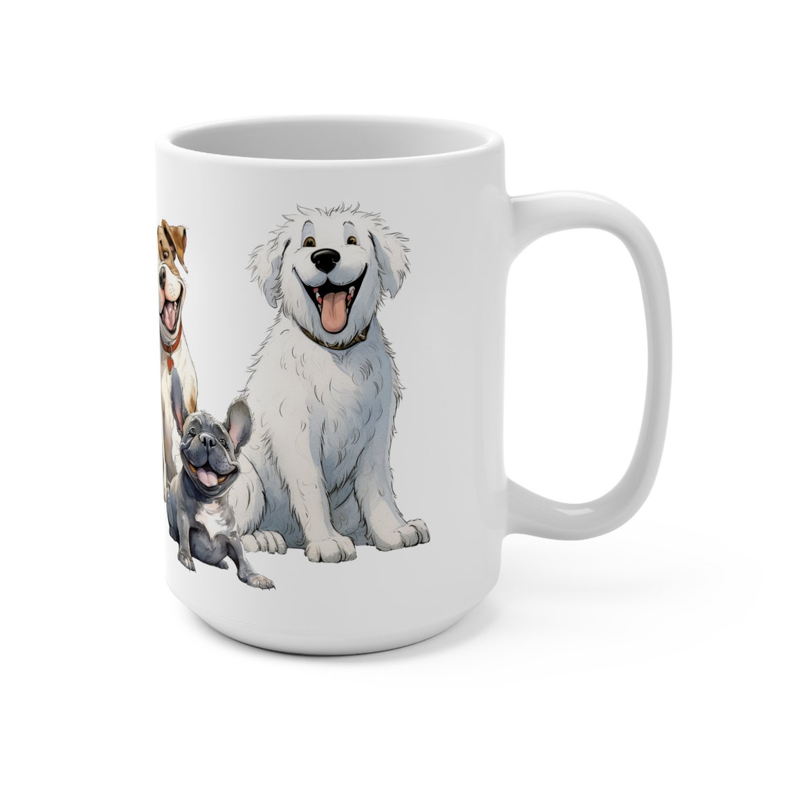 Funny Dogs 2 Mug 15oz - Etsy