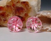 Items similar to Pink Cloud design ear plug 1/2" up to 1" gauge double ...