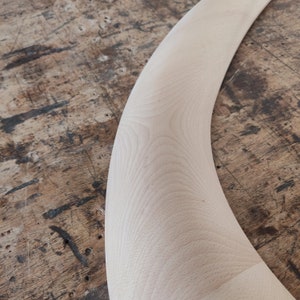 Mirror Wall Decor, Wooden Mirror Frame, Mid Century Mirror, Abstract ...