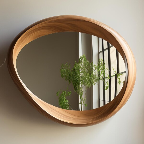 Mid Century Modern Mirror - Etsy