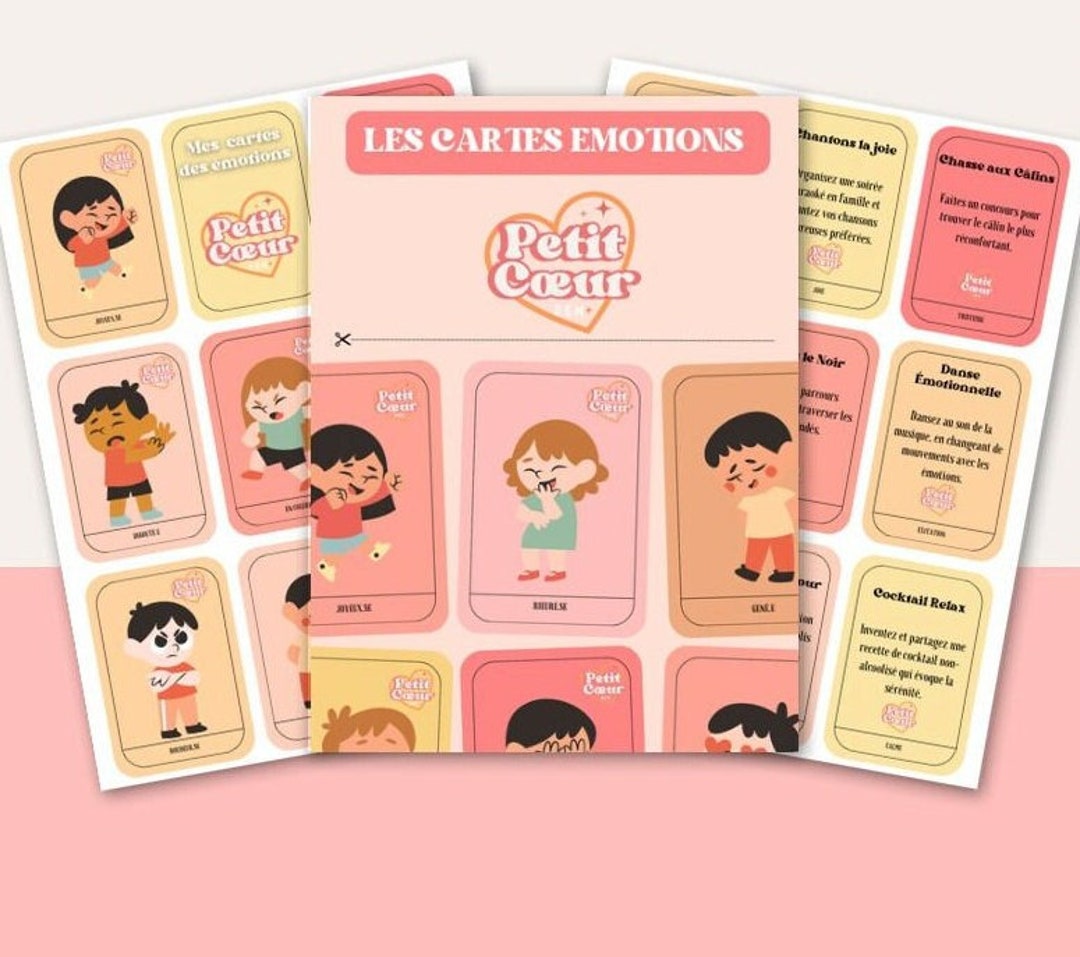 Emotions Card Game - Etsy Australia