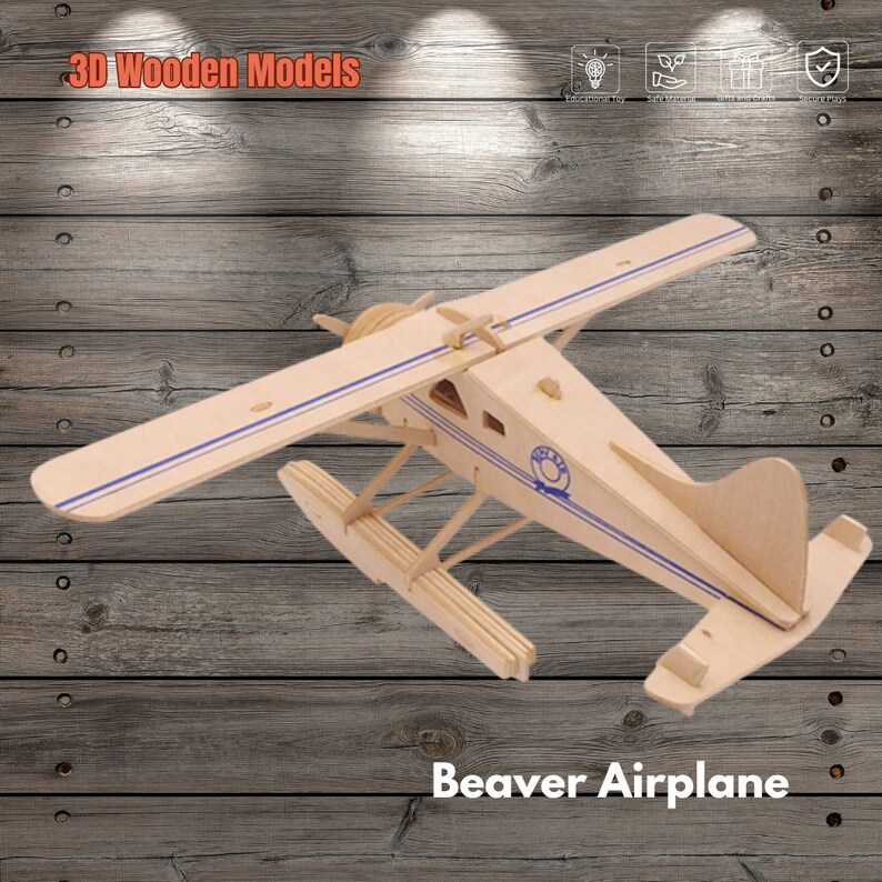 Wooden Airplane Model Kits - Perfect DIY Craft for Aviation Enthusiasts ...