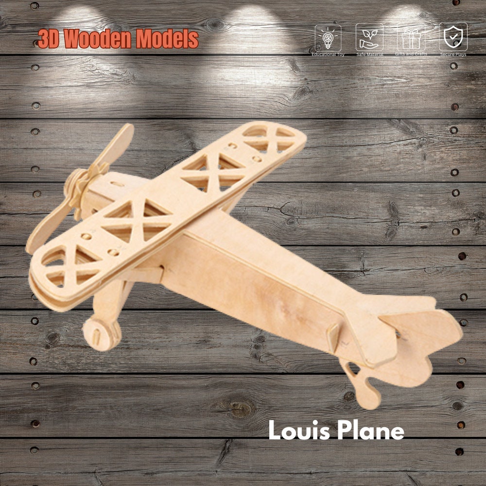 Wooden Airplane Model Kits - Perfect DIY Craft for Aviation Enthusiasts ...