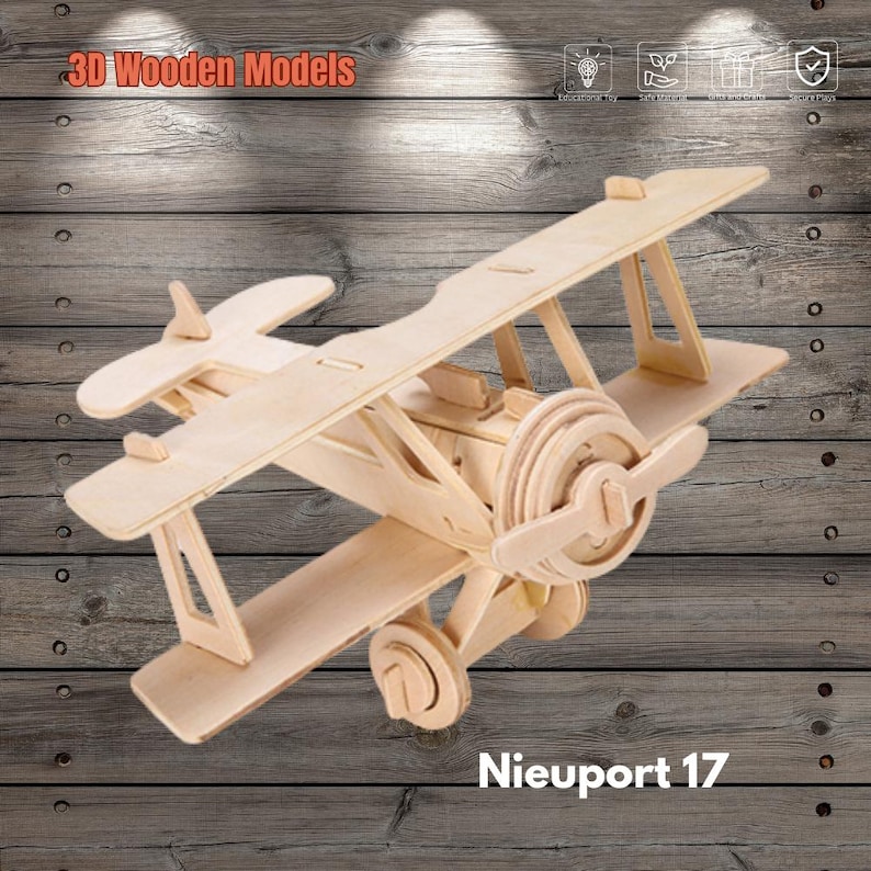 Wooden Airplane Model Kits - Perfect DIY Craft for Aviation Enthusiasts ...