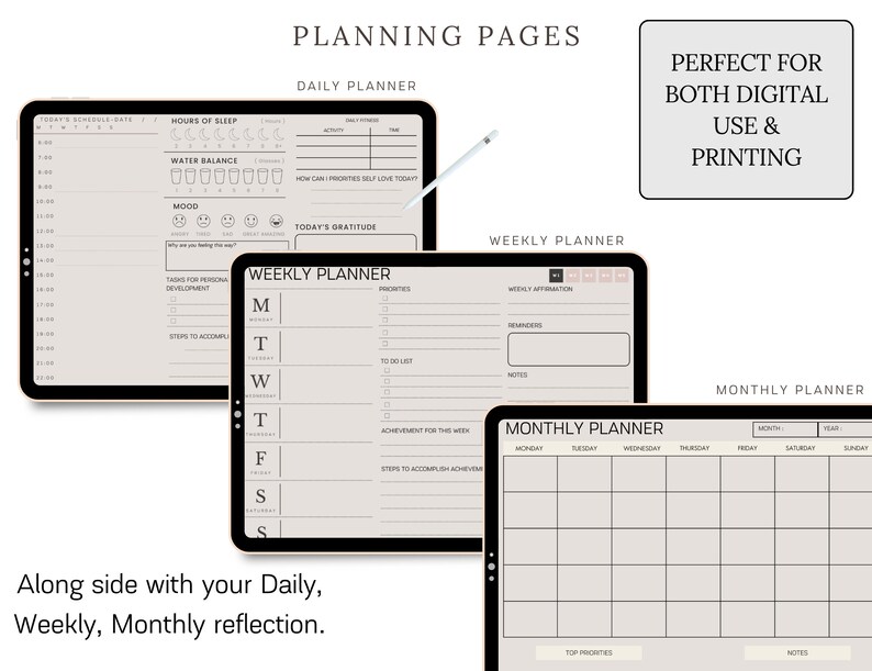 Personal Growth and Development Planner, Personal Growth Journal ...