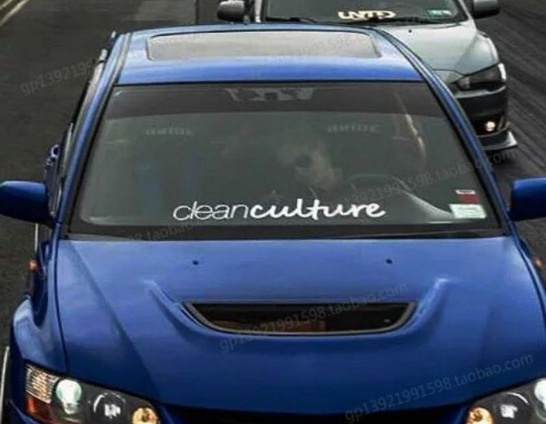 Clean Culture Car Decal /JDM / Car Sticker / Tiktok / Vinyl Sticker ...
