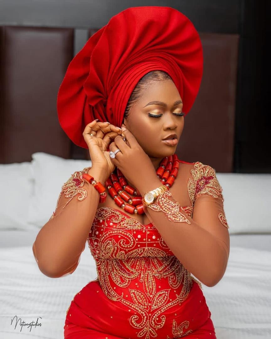 Red George Traditional Wedding Dress,african Fully Homecoming Women ...