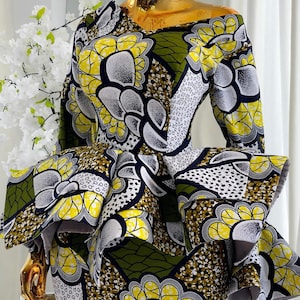Ankara African Print Blouse: Women's Classic Top - Etsy
