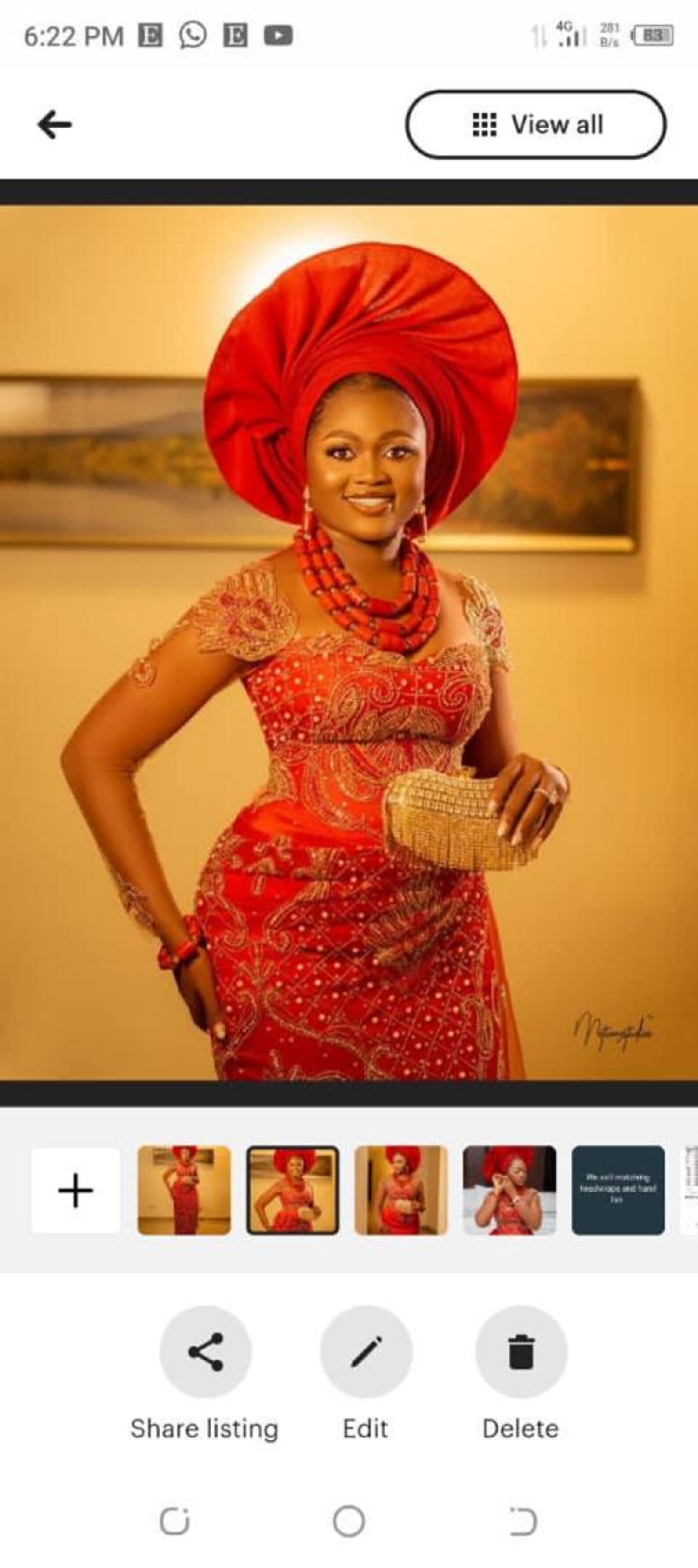 Red George Traditional Wedding Dress,african Fully Homecoming Women ...