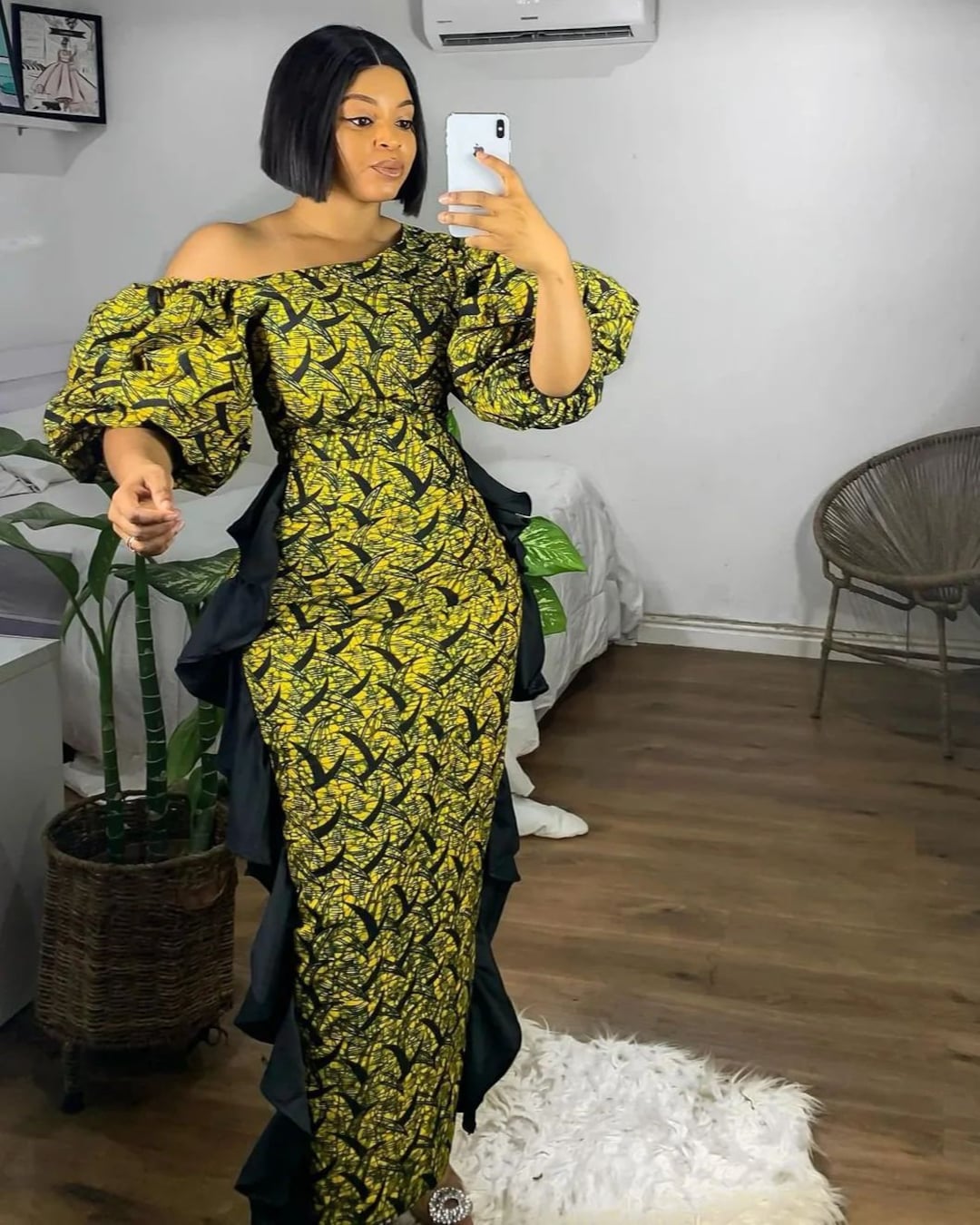 Ankara Straight Wear, African Ankara Dress, Ankara Gown,african Ankara ...