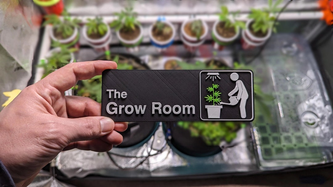 The Grow Room - Sign - Etsy