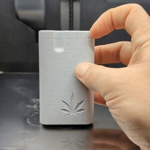 3d Printed Dugout With Spring-loaded One-hitter - Etsy