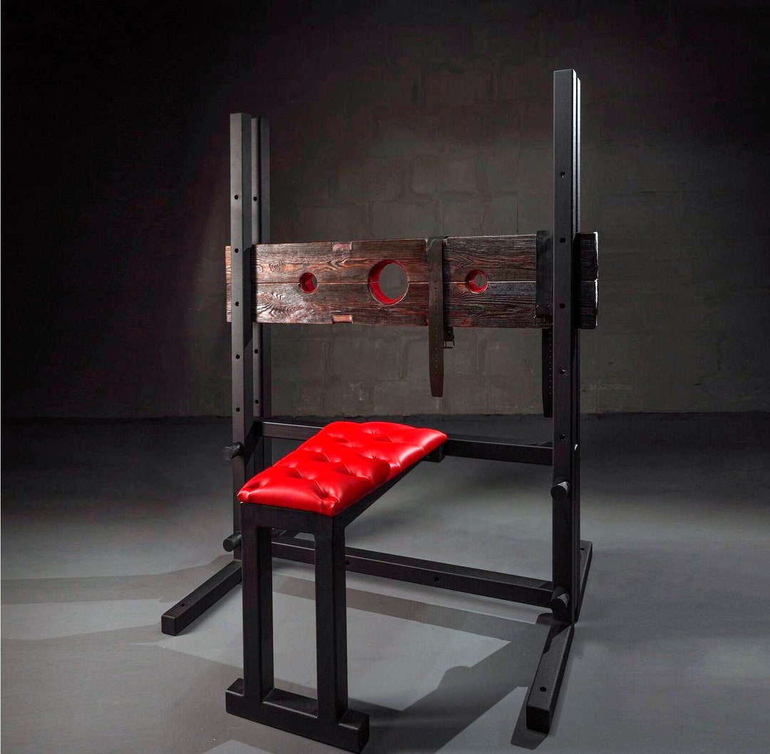 BDSM Bench With Bondage Padded Restraints for Spanking,horse Bdsm Gear ...