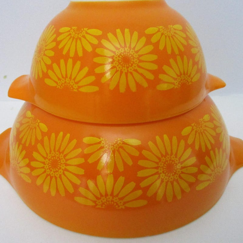 Pyrex Sunflower - Etsy