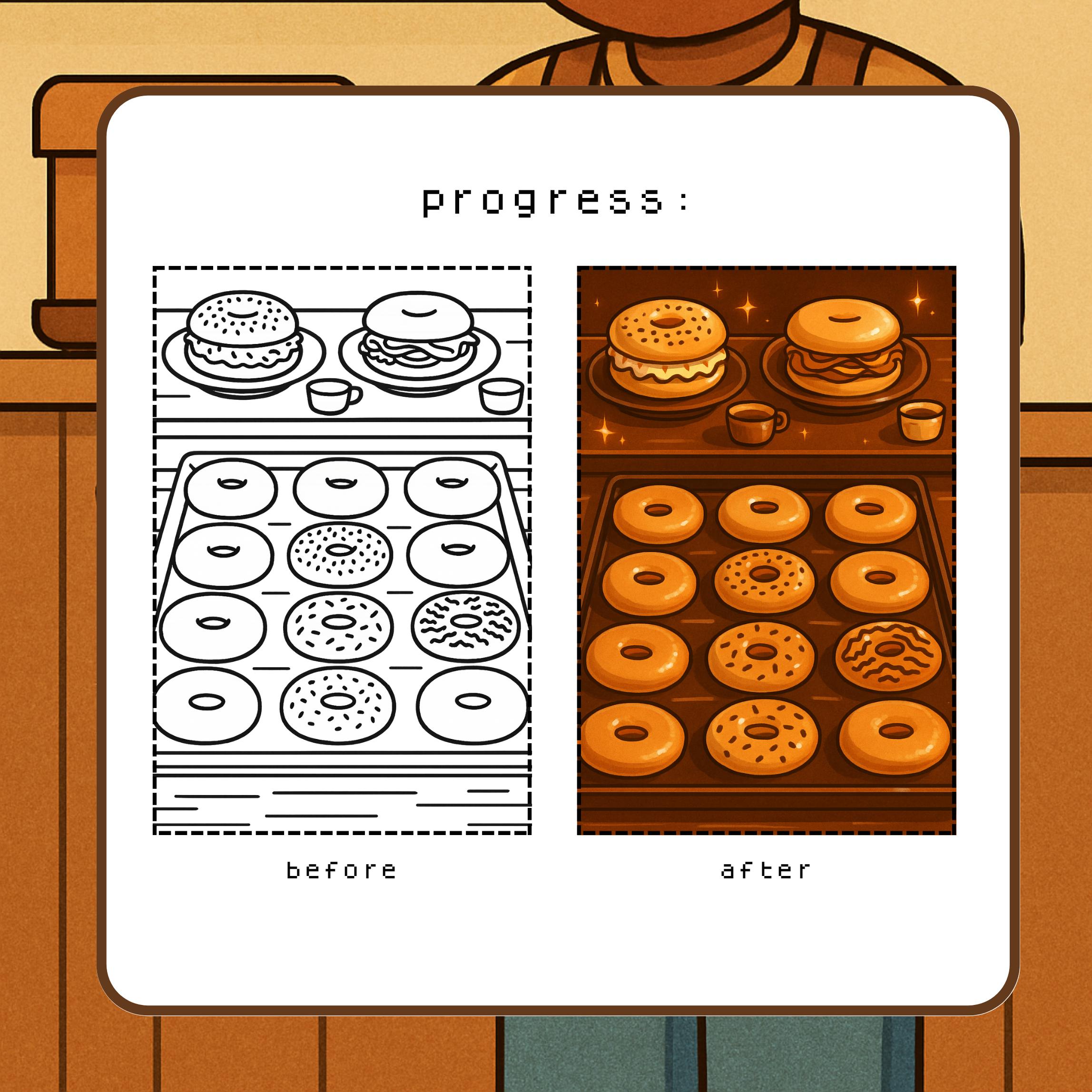 Cozy Coffee Cafe Coloring Book | Cozy Coloring Books | Cafe Coloring ...