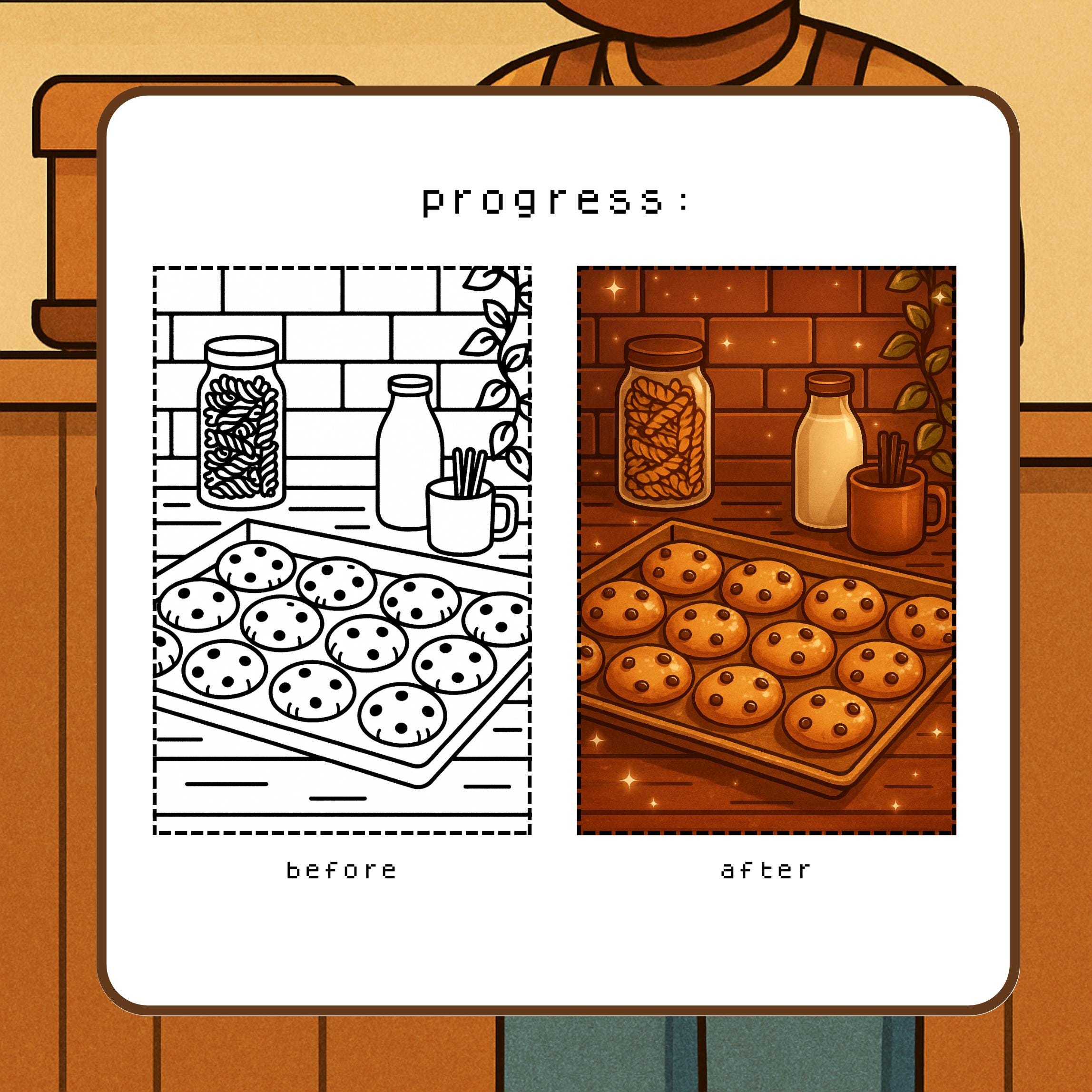 Cozy Coffee Cafe Coloring Book | Cozy Coloring Books | Cafe Coloring ...