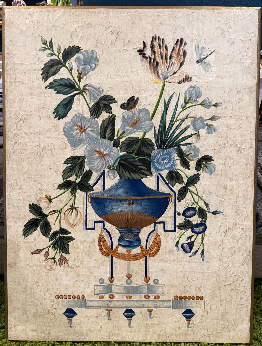 Jeanne Reed Hand Painted Botanical Art. Classical European Style - Etsy