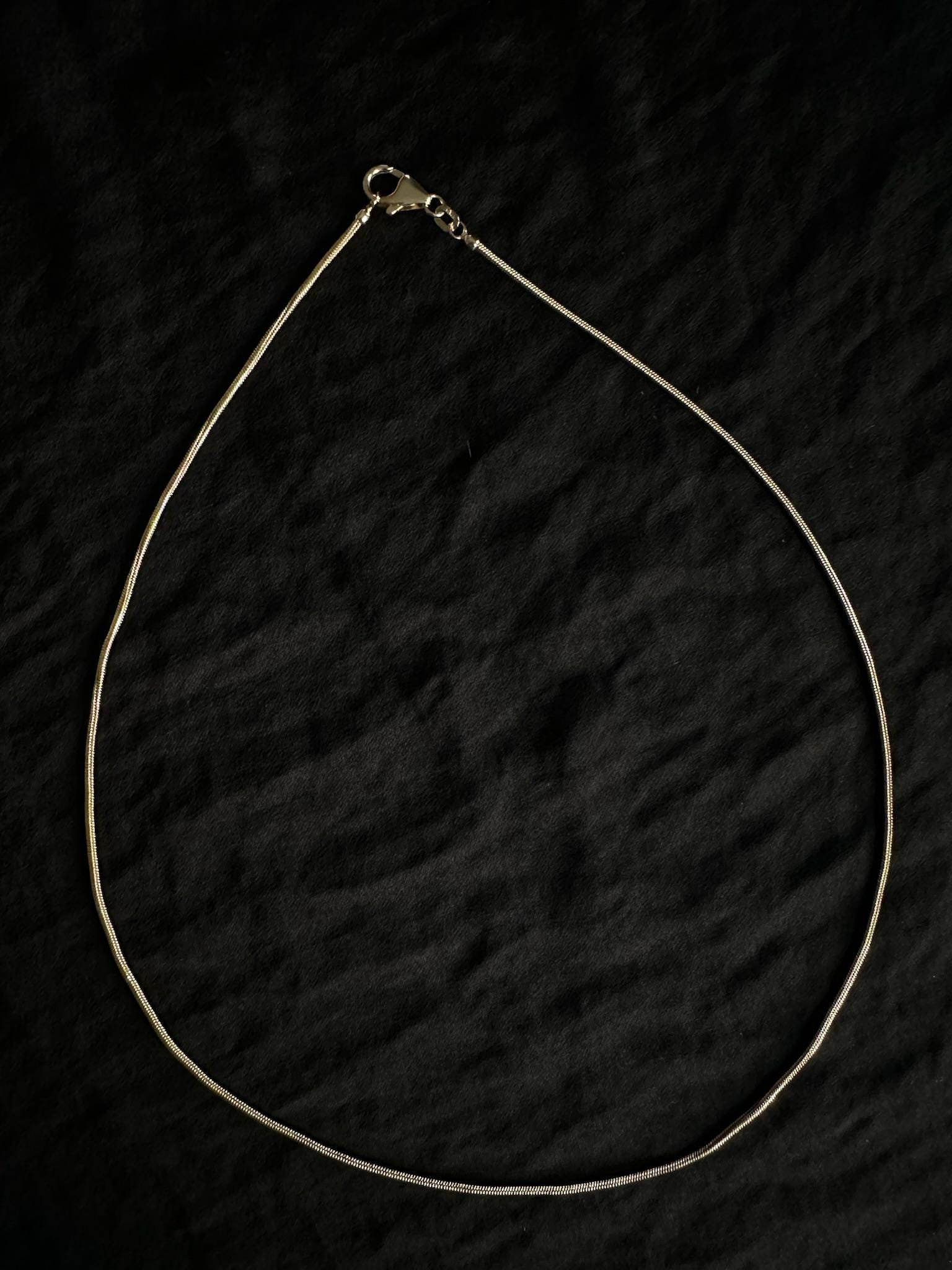 Thick Snake Chain Necklace 14k Gold - Etsy