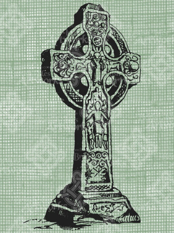 Irish Celtic Cross Drawings Celtic Cross Ireland PNG & SVG Design For