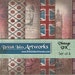Vintage UK Digital Scrapbook Paper Pack Great Britain England | Etsy